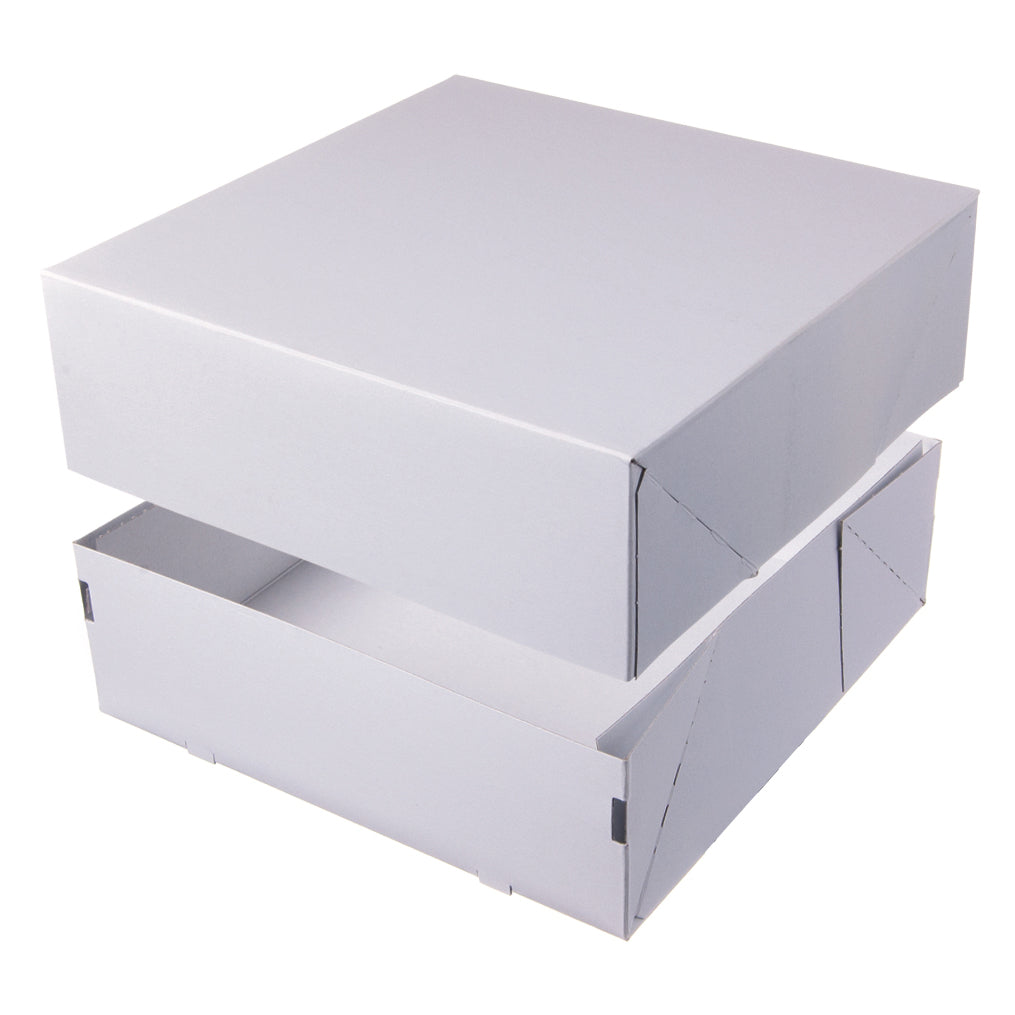 Cake box / cake box lid 333 x 333 x 109 mm - 650 g — Wisefood